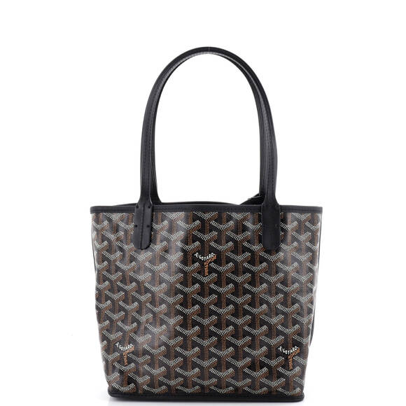 Goyard | Bags | Goyard Mini Anjou Reversible Tote Coated Canvas | Poshmark